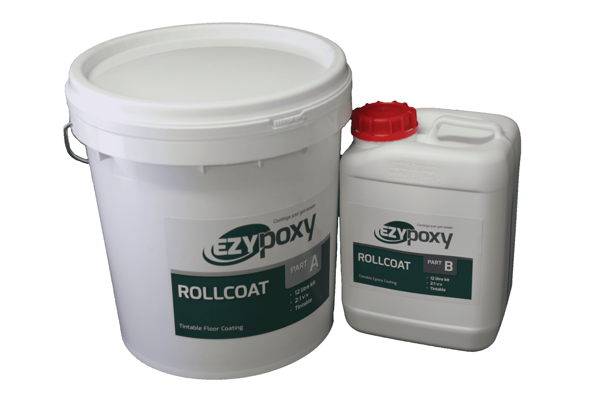Epoxy Rollcoat for Flake, Non-slip and Plain Colour | Real World Epoxies